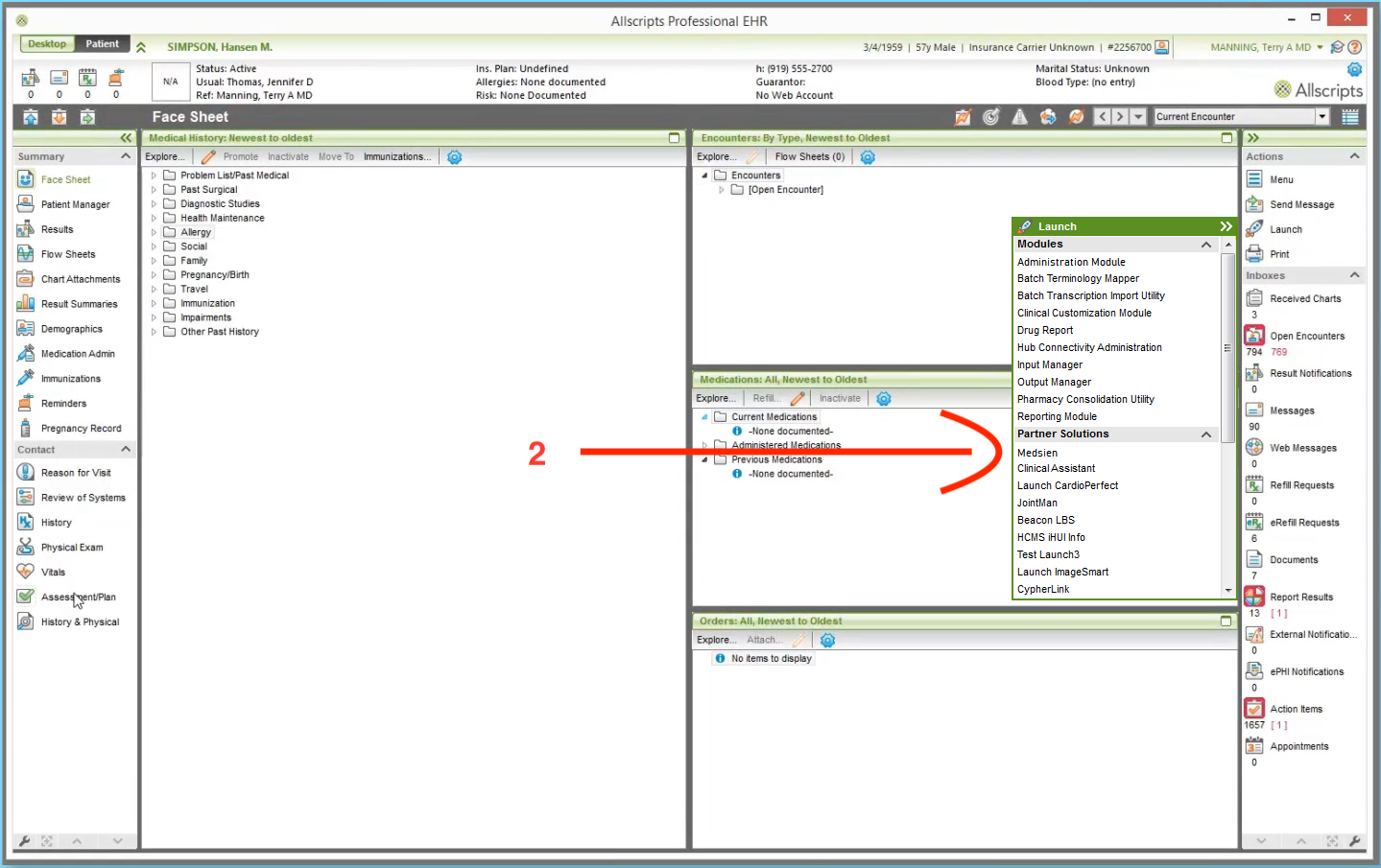 Direct login to Medsien from Allscripts (SSO) – Medsien